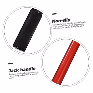 NOLITOY 2pcs Jack Handle Floor Jack Replacement Parts Trailer Accessories Jack Stands 6 Ton Trailer Parts Hydraulic Jack for Car Floor Jacks Automotive Trailer Jack Cars Steel Thin Gadgets