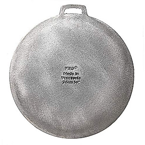 VIKO® Budare para arepas 36cm precurado 14" @vikogrills Gauchogrillx® griddle Hecho en Venezuela