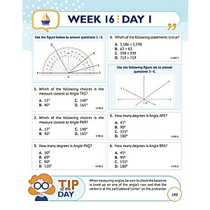 4th Grade Common Core Math: Daily Practice Workbook - Part I: Multiple Choice | 1000+ Practice Questions and Video Explanations | Argo Brothers (Next Generation Learning Standards Aligned (NGSS))