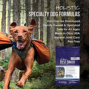 Best Breed Dr. Gary's Working Dog Diet Made in USA [Natural High Calorie Dry Dog Food]- 13lbs, Dark Brown (7-53182-95269-7)