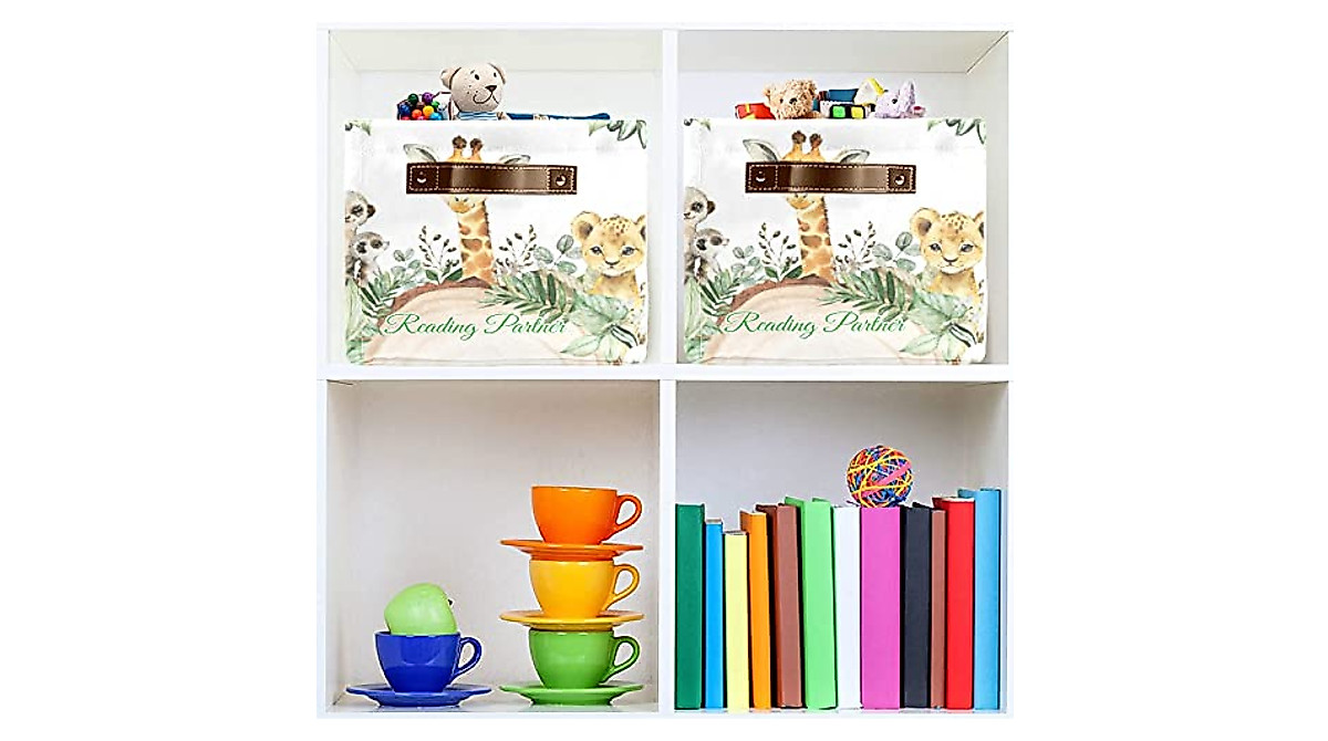 Custom Safari Storage Basket - Organize in Style