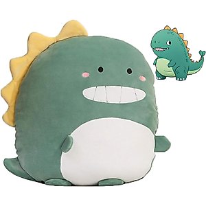 CASAGOOD Soft Dinosaur Plush Hugging Pillow Cute Dinosaur Stuffed Animal Plushies Toy Dinosaur Kids Stuffed Animals Dino Plush Toys for Birthday, Valentine, Christmas 12 Inch