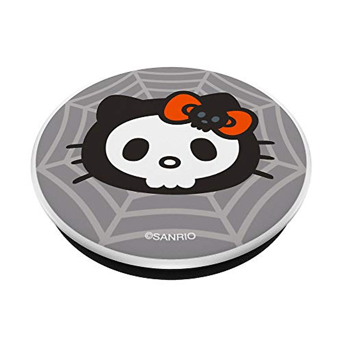 Hello Kitty Halloween Skeleton Face PopSockets PopGrip: Swappable Grip for Phones & Tablets