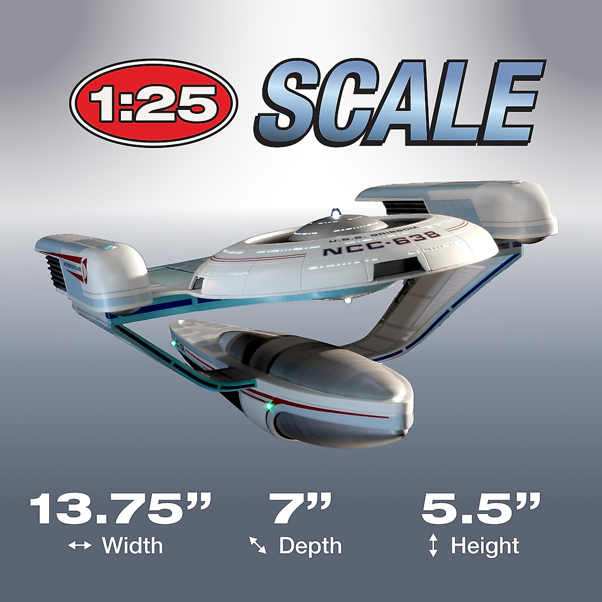 Polar Lights Star Trek U.S.S. Grissom 1:350 Scale Model Kit