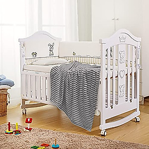 GREEN ORANGE Fleece Throw Blanket for Couch – 50x60 for Adult and Kids, Lightweight, Black and White – Soft, Plush, Fluffy, Warm, Cozy – Perfect for Bed, Sofa