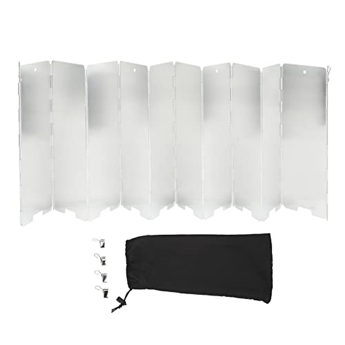 Aluminum Alloy Heater Focusing Reflector Heat Resistant Weatherproof Portable Heat Reflector Shield for Natural Gas Heaters and Propane Patio Heater,Heat Reflector for Patio Heaters, Heat Reflec