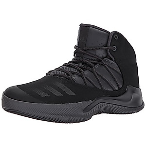adidas Men's Ball 365 Inspired Basketball Shoe, Black/Utility Black/White, 8 Medium US