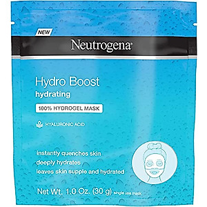 Neutrogena Hydro Boost and Hydrating Hydrogel Mask 1 Ounce (4 Pack)