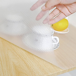 8 Rolls Wire Shelves Liners 12x 59 Inch Thicken Wire Shelf Liner for Kitchen Cabinets Waterproof Non-Slip Refrigerator Mats for Metal Shelving Drawer Liner