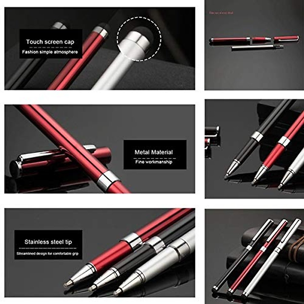 PRO Stylus Capacitive [12pcs] Pen Compatible with Microsoft Surface Duo 2 Upgraded Custom High Precision Touch Full Size