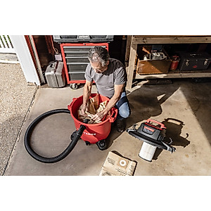 CRAFTSMAN CMXEVBE17596 20 Gallon 6.5 Peak HP Wet/Dry Vac, Heavy-Duty Shop Vacuum with 20-Foot Hose Kit and General Purpose Filter
