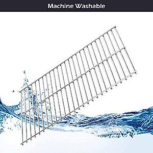 Moccha Stainless Steel Propane TableTop Gas Grill Two-Burner BBQ, with Foldable Leg, 20000 BTU, Perfect For Camping, Picnics or any Outdoor Use, Silver
