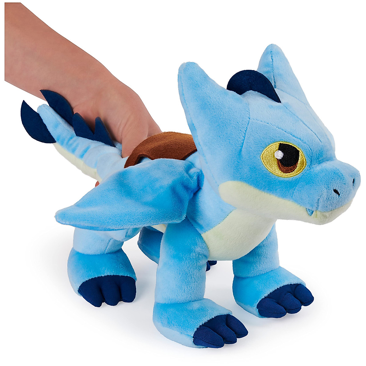 Dreamworks Dragons Rescue Riders, Deluxe Winger 15-inch Plush Dragon with Moving Wings