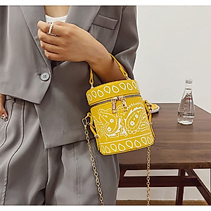 BVWEY Ethnic Style Bucket Bags Women's Crossbody Shoulder Bags Summer Beach Handbag