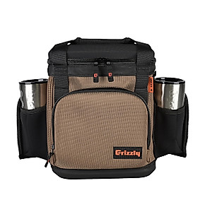 Grizzly 12 Quart Drifter Cooler, Tan, Polyester