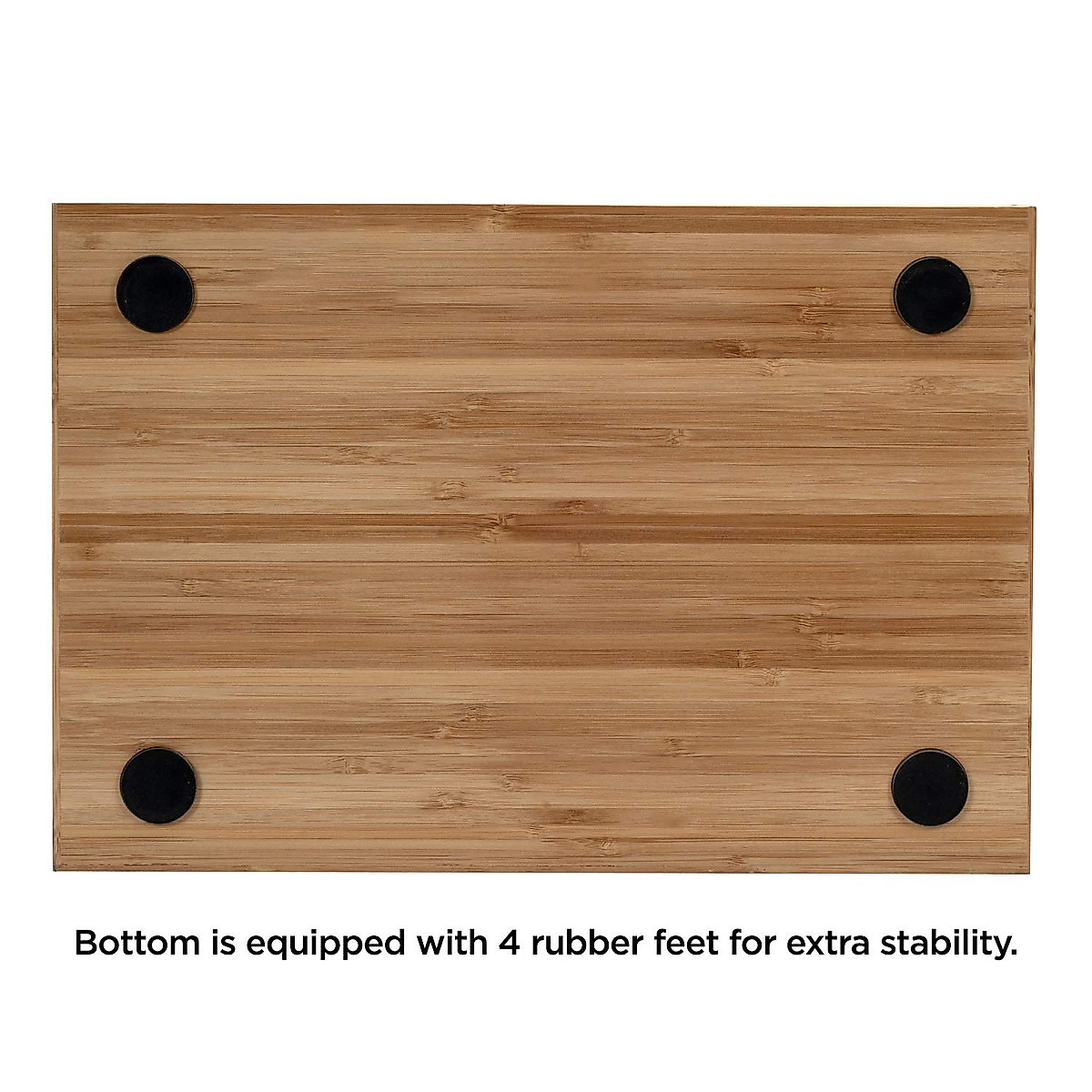 MV Bamboo Wine & Cheese Serving Tray Plus Drawer for Extra Storage Includes Coasters, Cheese Knives, Serving Boards & Handles for Easy Carrying