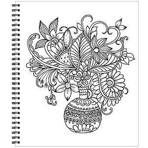 Color Me! Adult Coloring Book (Skull Cover - Includes a Variety of Images)