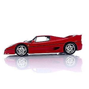 BBR 1995 F50 Coupe Rosso Corsa Red with Display CASE Limited Edition to 700 Pieces Worldwide 1/18 Model Car P18189 A