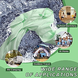 Portable Washing Machine, Foldable Mini Washing Machine and Spin Dryer, 11L Large Capacity, Small Collapsible Laundry Washer for Apartment, Travel, RV, Underwears, Socks, Baby Clothes (Green)