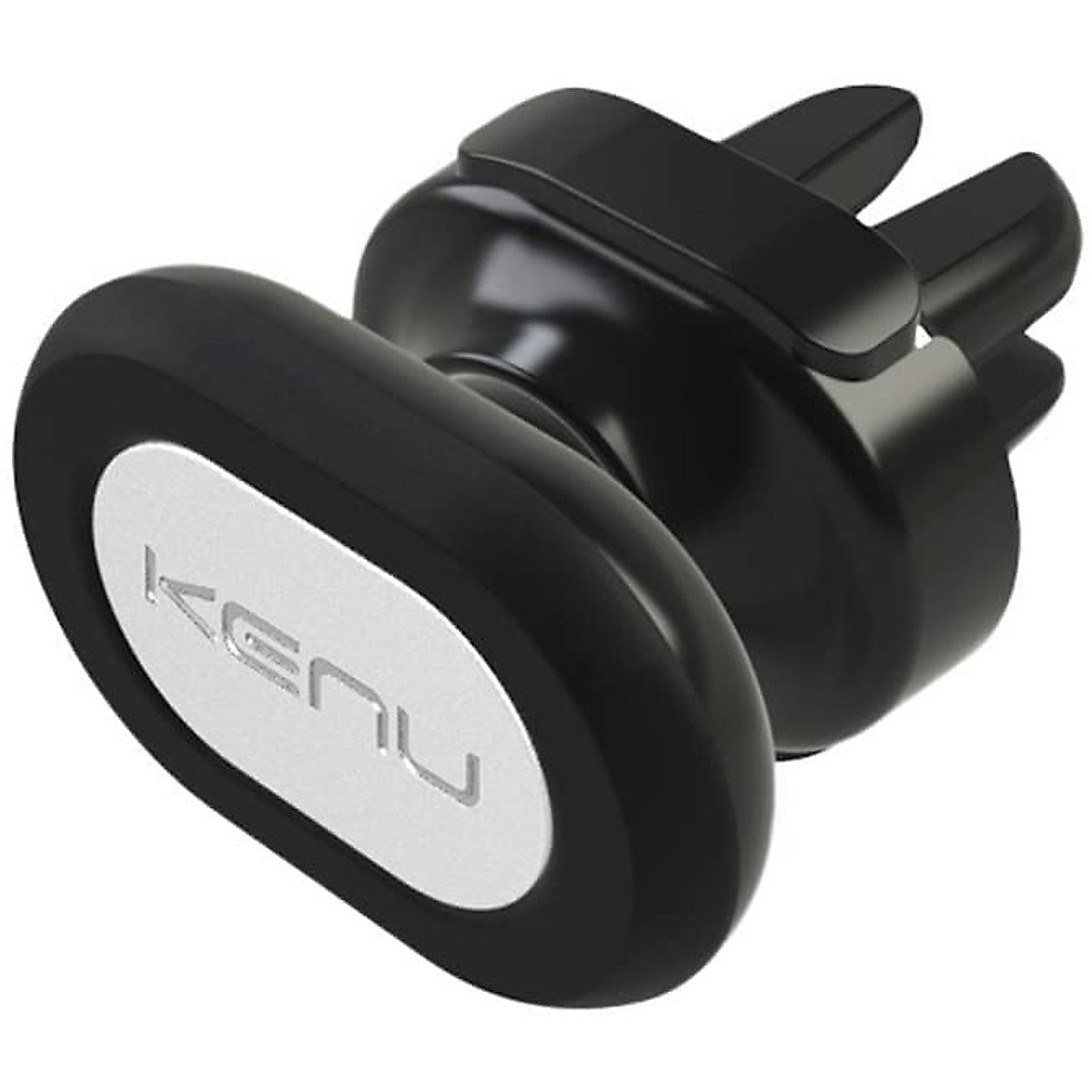 Kenu Airframe Magnetic Phone Car Mount for Air Vent - Portable Mobile Holder - 360 Degree Rotation - 6 Powerful Magnets with 1 Reusable Steel Plate - Use with Latest iPhones, Samsungs, and Androids