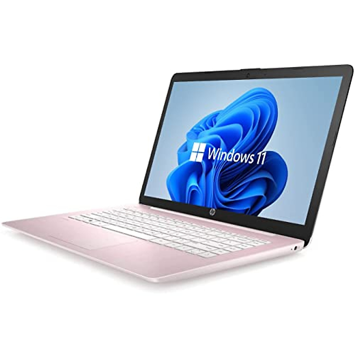 Newest HP 14" HD Laptop, Windows 11, Intel Celeron Dual-Core Processor Up to 2.60GHz, 4GB RAM, 64GB SSD, Webcam, Dale Pink(Renewed) (Dale Pink)