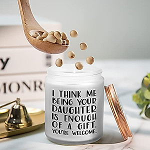 Mom Gifts from Daughter for Dad - Funny Birthday Gifts for Mom Women Christmas Thanksgiving&Mother's Day Gift Lavender Candle