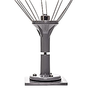 Bird B Gone MMBS600SPN Spinning Spider Bird Deterrent, 6-Foot, Silver