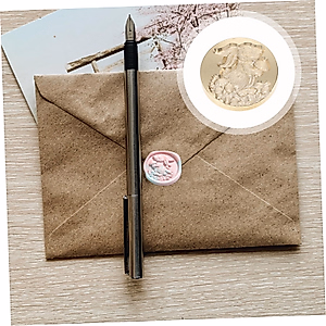 EXCEART 1pc Wax Seal Envelope Seal Stamp Animal Wax Stamp Wax Letter Seal Bunny Envelope Stamp Easter Bunny Vintage Seal Stamp Wax Stamp Seal Animal Stamps Brass Office Old Fashioned Suite