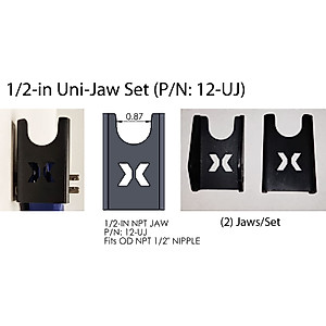 QC-Mate by XBoom Coupler (1/2" & 3/4" Duo-Jaw Set, 12” QC-Mate Clamp)