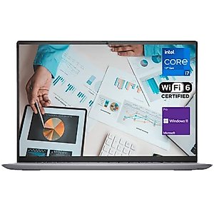 Dell Vostro 5620 Business Laptop, 16" FHD Display, Intel Core i7-1260P, 32GB RAM, 1TB SSD, Webcam, RJ45, SD Card Reader, HDMI, Backlit Keyboard, FP Reader, Wi-Fi 6, Windows 11 Pro, Silver