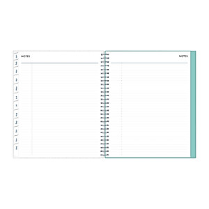 Blue Sky 2023 Monthly Planner, January - December, 8" x 10", Frosted Cover, Wirebound, Chloe (140194)