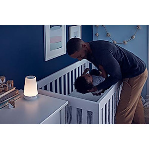 Hatch Rest+ 1st Gen Baby Sound Machine, Night Light, Time-to-Rise Plus Audio Monitor, White Noise Soother, Toddler Sleep Trainer, Kids Alarm Clock, Nightlight