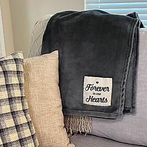 Wishmead Sympathy Gift Blanket - Memorial Gifts for Loss of Mother - Bereavement Gifts in Memory of Loved One Loss of Father Husband Condolence Grief Sorry Loving Funeral Rememberance