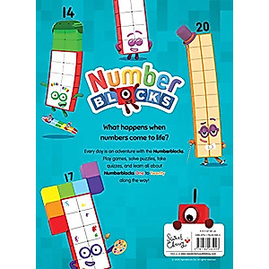 Numberblocks Annual 2021 - as seen on CBeebies! (Learn to count from 1 to 20 with maths puzzles, games and Numberblocks episodes)