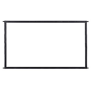 KODAK 150” Replacement Projector Screen | Fast Fold High Contrast White Projection Backdrop for Outdoor & Indoor Movies in Front Projection | Easy Clean Glare Proof, Wrinkle Free Fabric