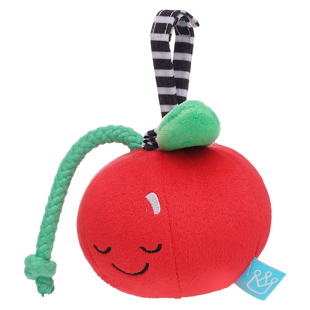 Manhattan Toy Mini-Apple Farm Cherry Lullaby Pull Musical Toy with Crib or Baby Carrier Attachment