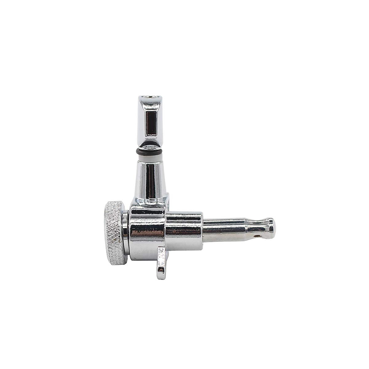 6R Inline Chrome Guitar Locking Tuners Tuning Pegs Keys Machine Heads Right Hand for Fender Stratocaster Telecaster Style Electric Guitar Chrome