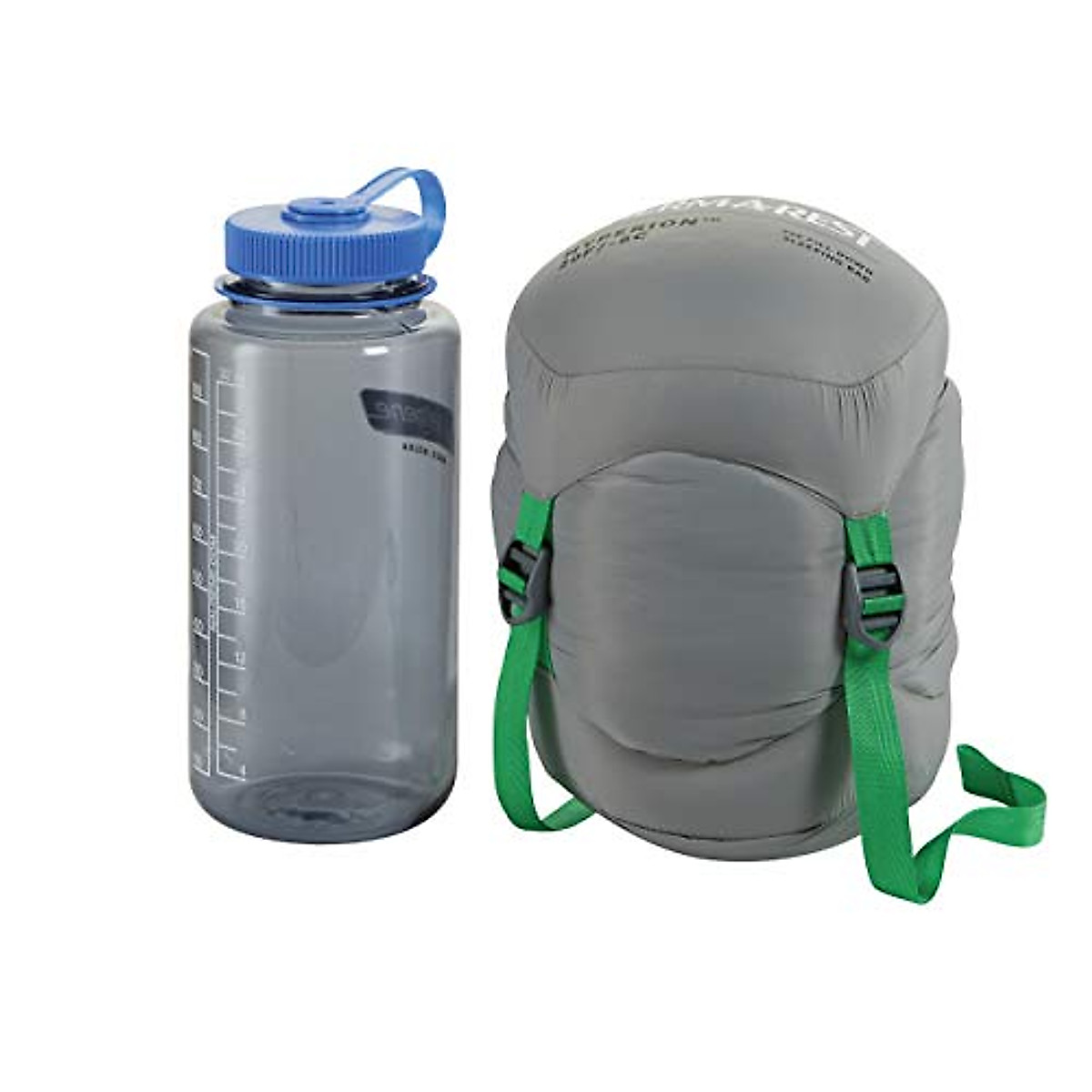 Therm-a-Rest Hyperion 20-Degree Ultralight Down Mummy Sleeping Bag, Long Blue