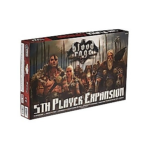 CMON Blood Rage 5th Player Board Game Expansion | Strategy Game | Viking Battle Game | Tabletop Miniatures Game for Adults and Teens | Ages 14+ | 2-4 Players | Average Playtime 60-90 Minutes | Made