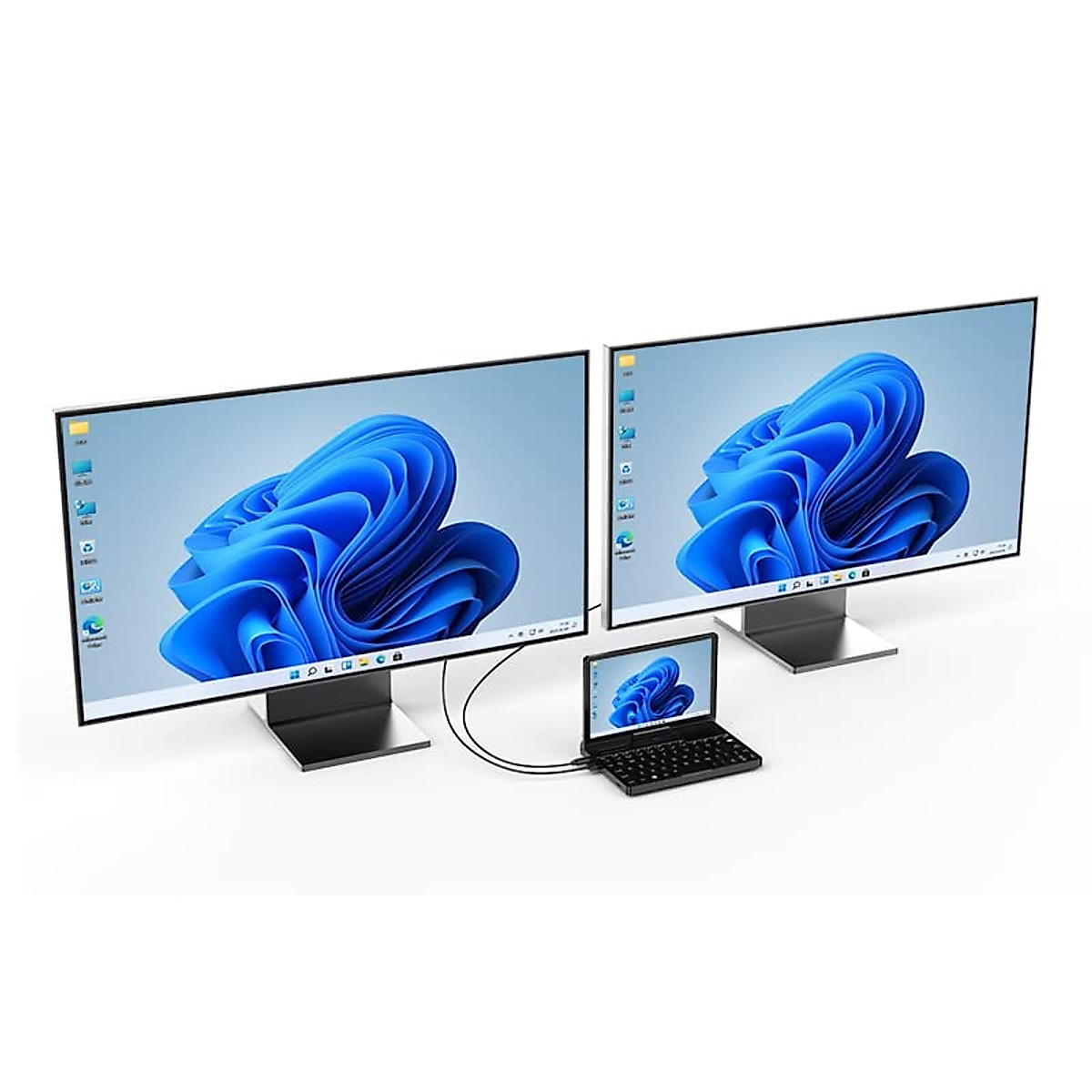 GPDBRANDSTORE GPD Pocket3 [11th Core CPU I7-1195G7-1TB] Full-Featured Portable Foldable Mini Pc Notebook Laptop Computer UMPC 8inch Intel I7-1195 Touch Screen 16GB RAM 1TB ROM WIN11 (1TB)