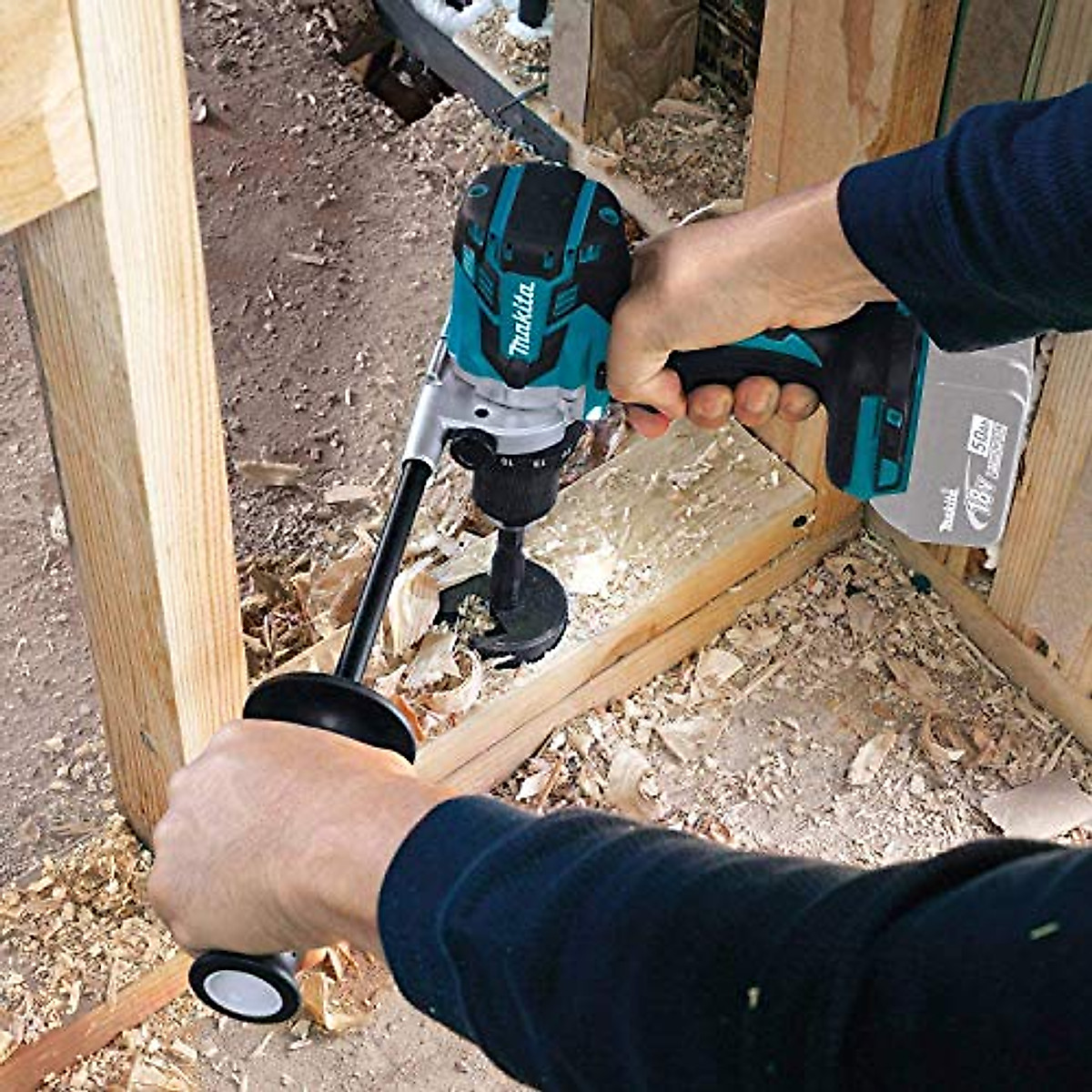 Makita XPH07Z 18V Lithium-Ion Brushless 1/2-inch Hammer Drill-Driver, Bare Tool (Renewed)