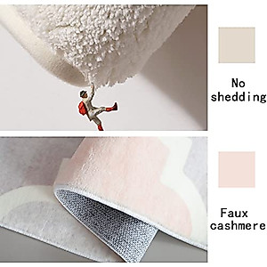 Eroyat Moroccan Area Rug 5'x7',Machine Washable, Non-Slip and Stain Resistant Indoor Carpet,Suitable for Bedroom Living Room Flat Kitchen