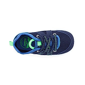 OshKosh B'Gosh boys Os22c27b Sneaker, Navy/Green, 7 Toddler US