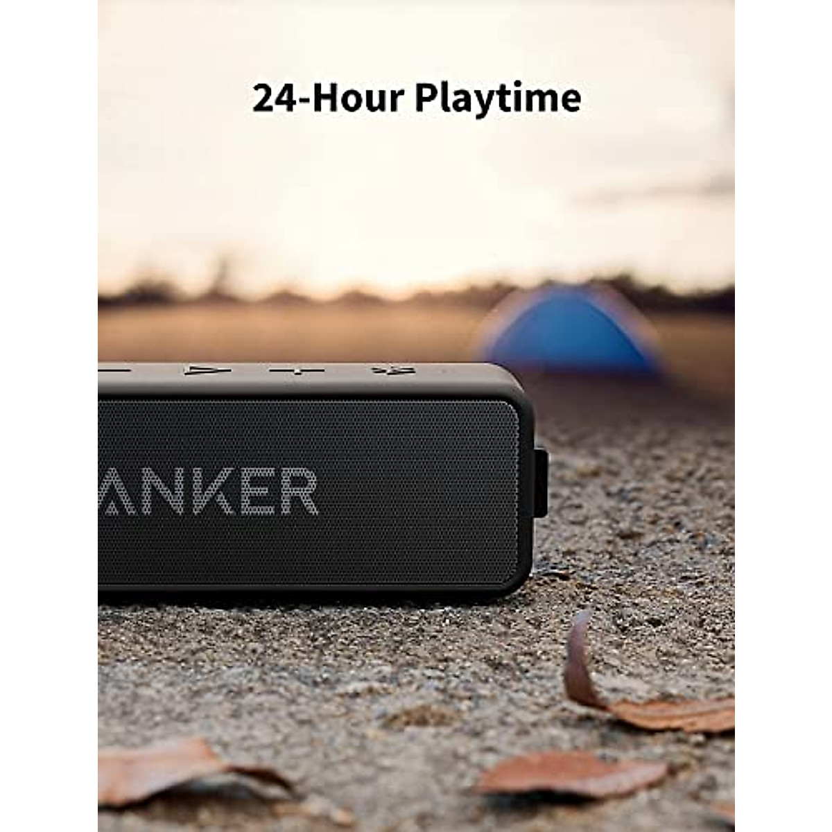 Anker Soundcore 2 Portable Bluetooth Speaker with 12W Stereo Sound (Renewed)