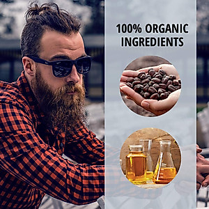 Jojoba Beard Oil for Men I 100% Pure Organic Beard Oil I Stop Itch I Unscented Beard Oil I No More Beard Dandruff I Mustache Oil I Mens Beard Oil Soften Coarse Hair, 1fl oz(30ml) (Jojoba)
