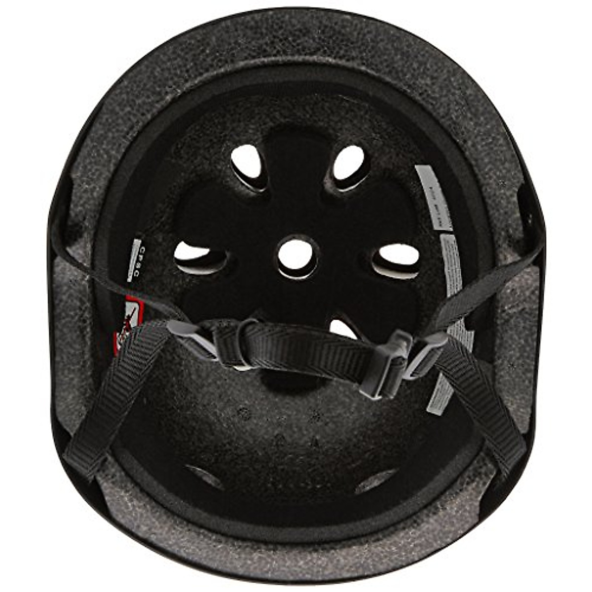 Punisher Skateboards Ranger 11 Vent Multi Sport Skateboard and BMX Helmet Youth Size Medium Includes Extra Helmet Pads, black (9213)