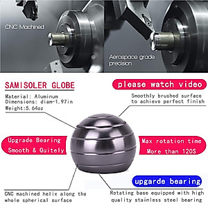 Desk-Kinetic-Toys Cool-Gadgets for Fidget: Cool-Stuff Thing Game Toy for Adult Teen Children Kid, Stress Relief Optical-Illusion Gifts for Office School Home Man Women Christmas Spinning 300 Seconds