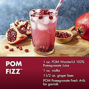 POM Wonderful, 100% Pomegranate Juice, 16 Fl Oz Bottle (Pack of 6)