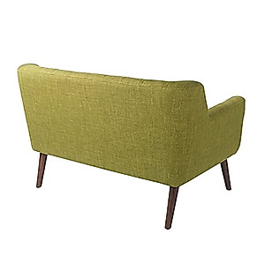 OSP Home Furnishings Loveseat, 51"W x 29.5"D x 31.5"H, green