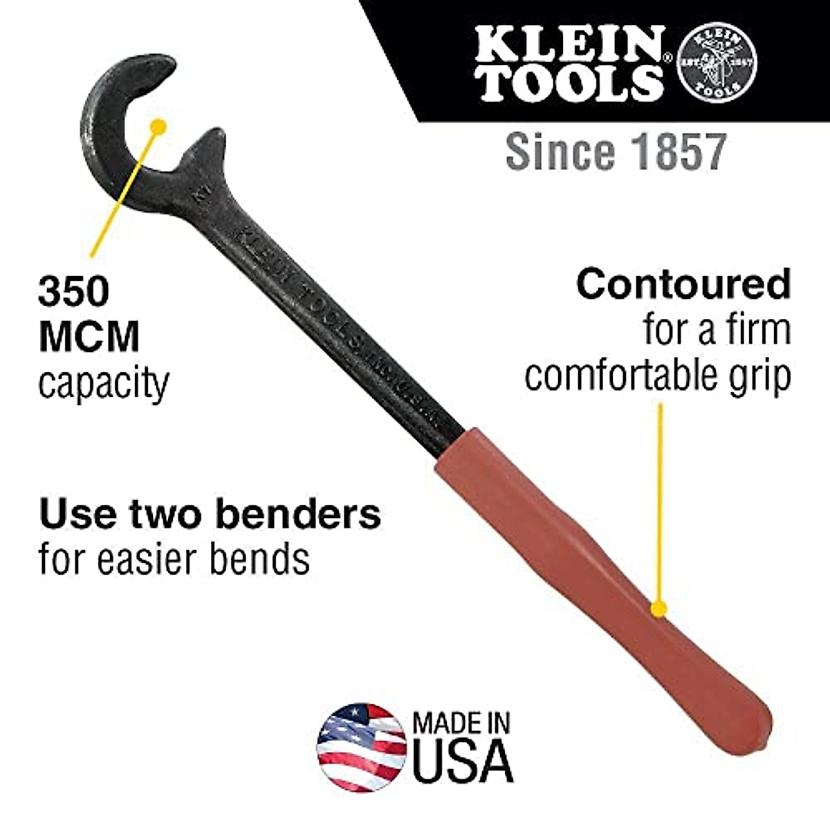 Klein Tools 50400 Cable Bender, 12-Inch
